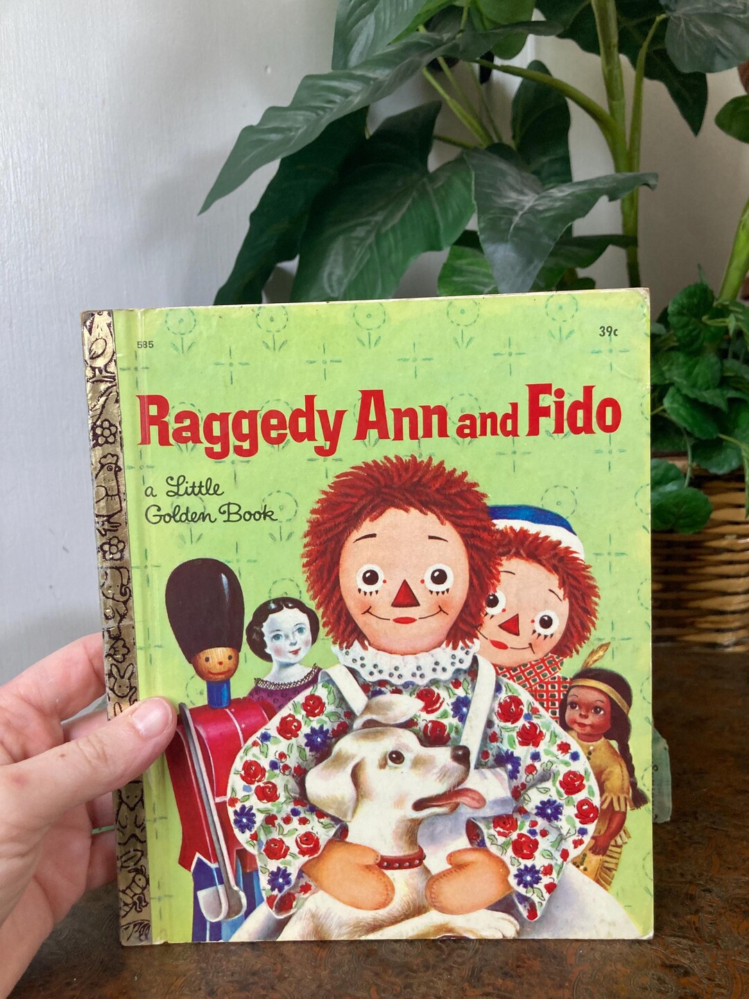 Raggedy Ann and Fido Little Golden Book - Etsy