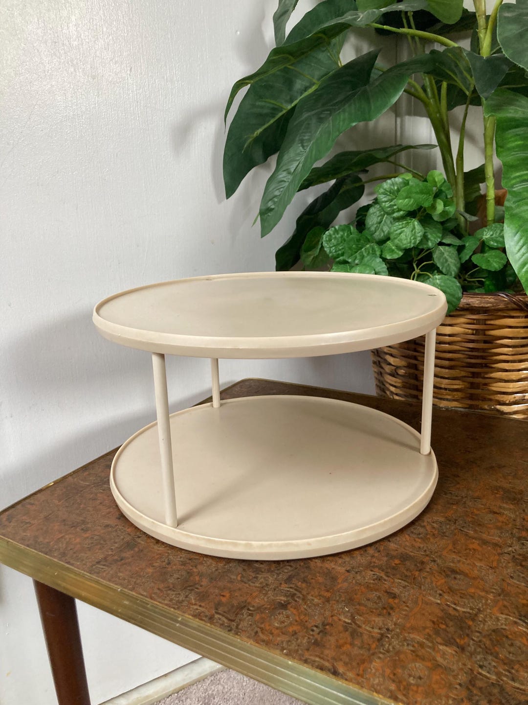 Vintage Plastic Lazy Susan - Etsy