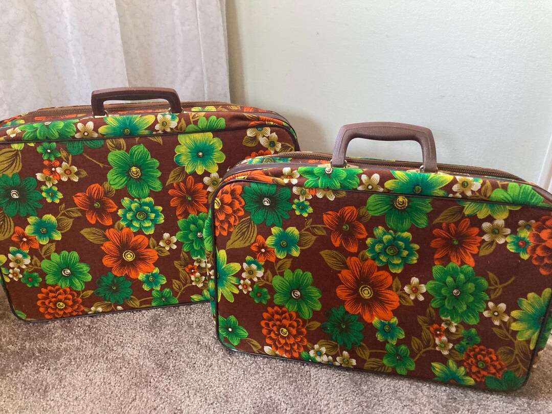 Matching Bantam Floral Suitcases - Etsy