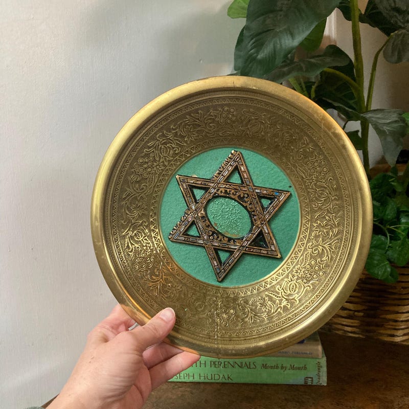 Star Hanging Decor Brass - Etsy