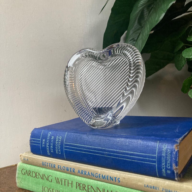 Mikasa Glass Heart Frame - Etsy