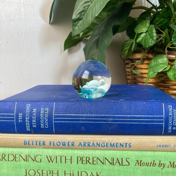 Flower Paperweight - Etsy