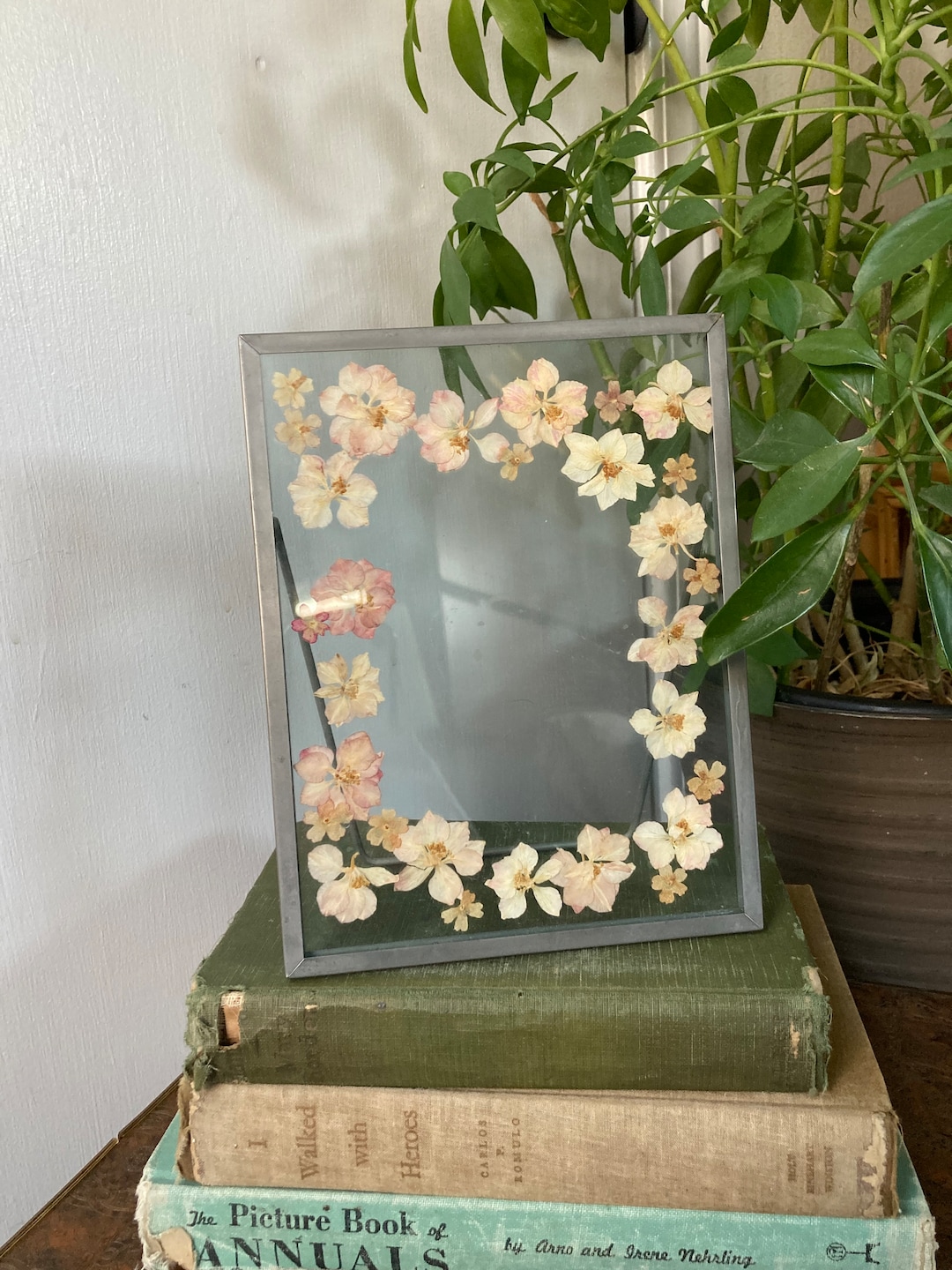 Pressed Flower Photo Frame - Etsy