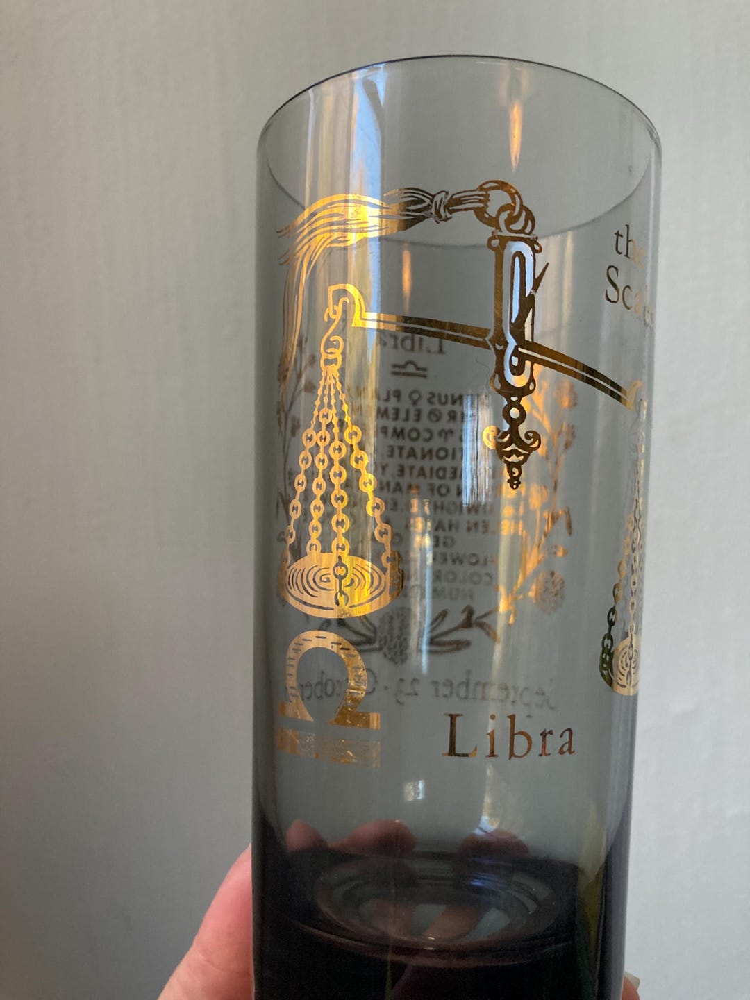 Vintage Libra Glass - Etsy