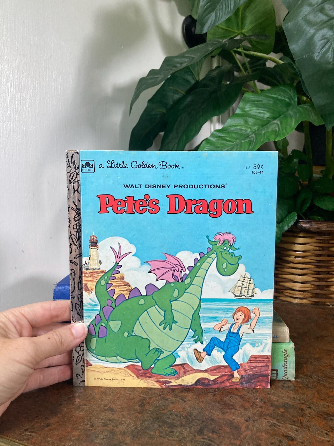 Pete’s Dragon Little Golden Book - Etsy