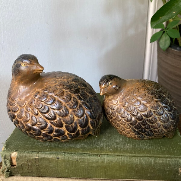 Ceramic Quail - Etsy