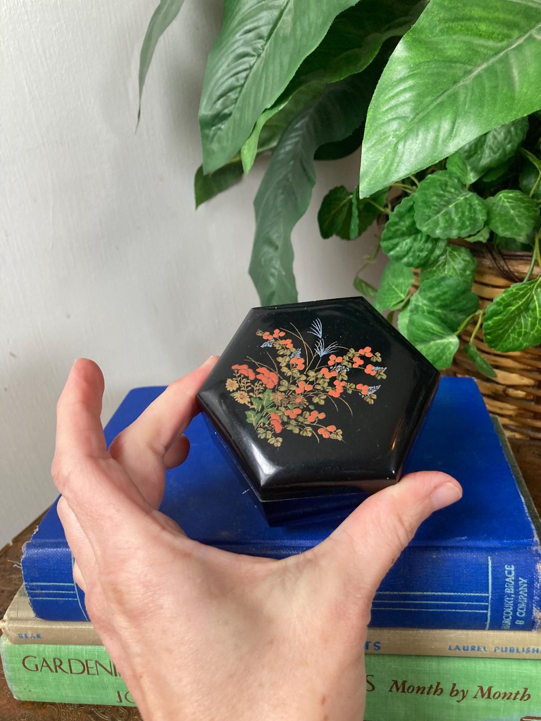 Black Plastic Octagon Box - Etsy