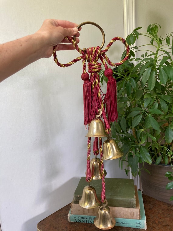Vintage Bells on a Rope - Etsy