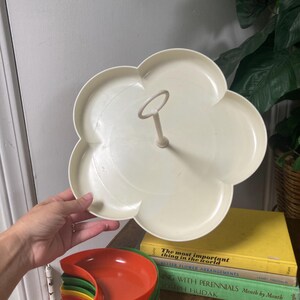 Vintage 70s Plastic Serving Tray - Etsy
