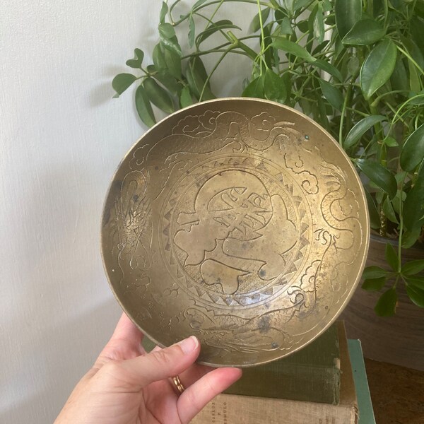 Brass Dragon Etsy