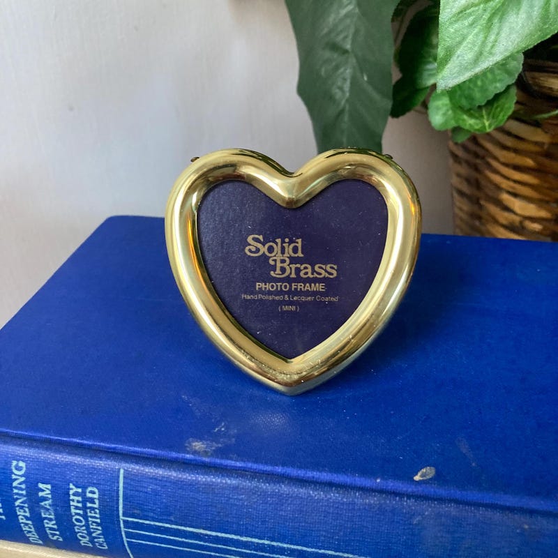 Brass Picture Frame - Etsy
