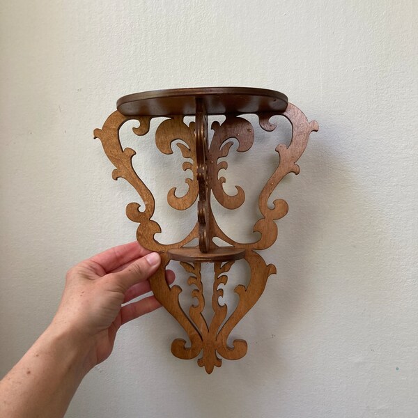 Vintage Antique Wood Shelf - Etsy