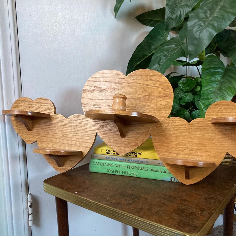 Wood Heart Shelf - Etsy