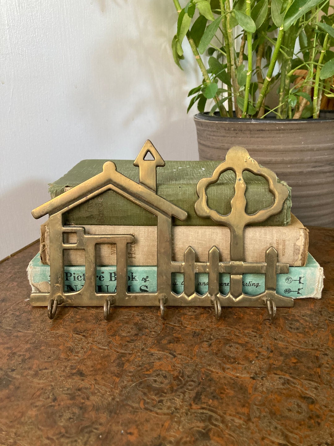 Brass House Key Hook. C - Etsy