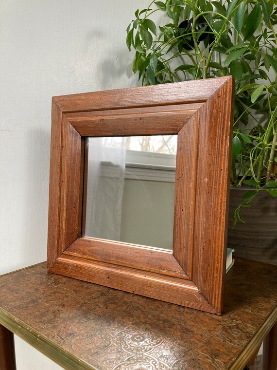 Square Vintage Mirror Frame