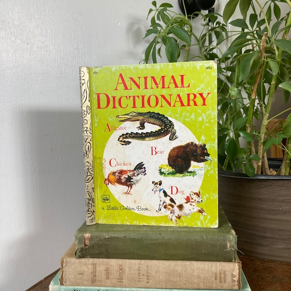Animal Dictionary - Etsy