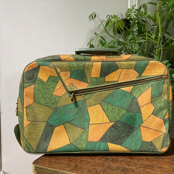 Retro Suitcase - Etsy