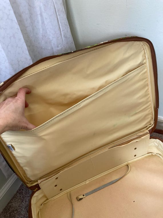 Large floral bantam luggage - Gem