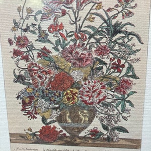 July Flowers Furber Print Small - Etsy