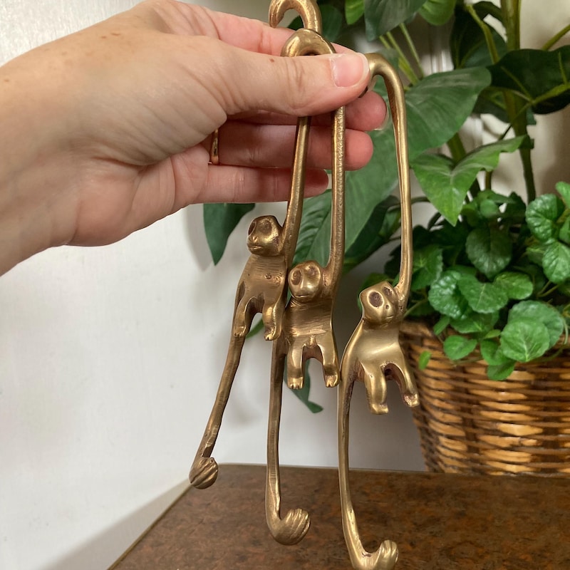 Monkey Wall Hook - Etsy