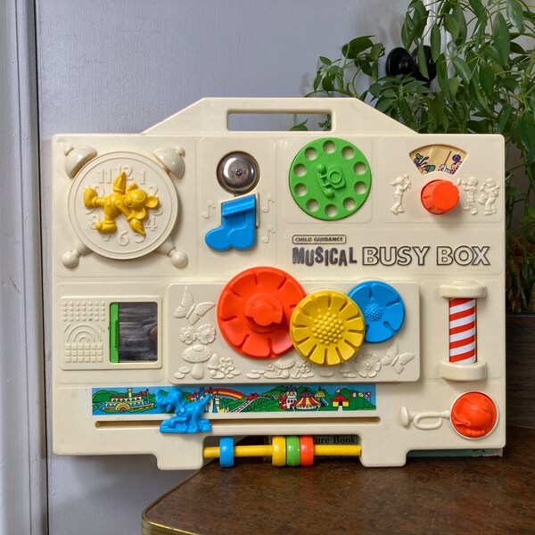 Toddler Busy Box - Etsy