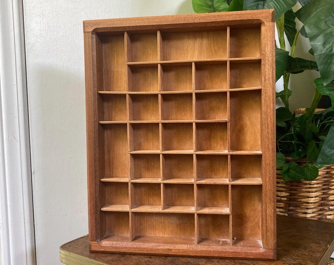 Vintage Shadow Box Wall Shelf - Etsy