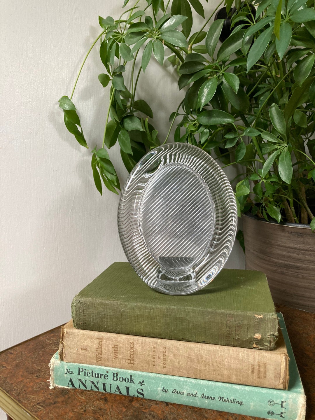 Clear Glass Mikasa Photo Frame - Etsy