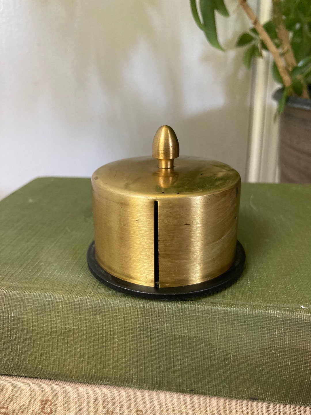Vintage Brass Stamp Dispenser - Etsy