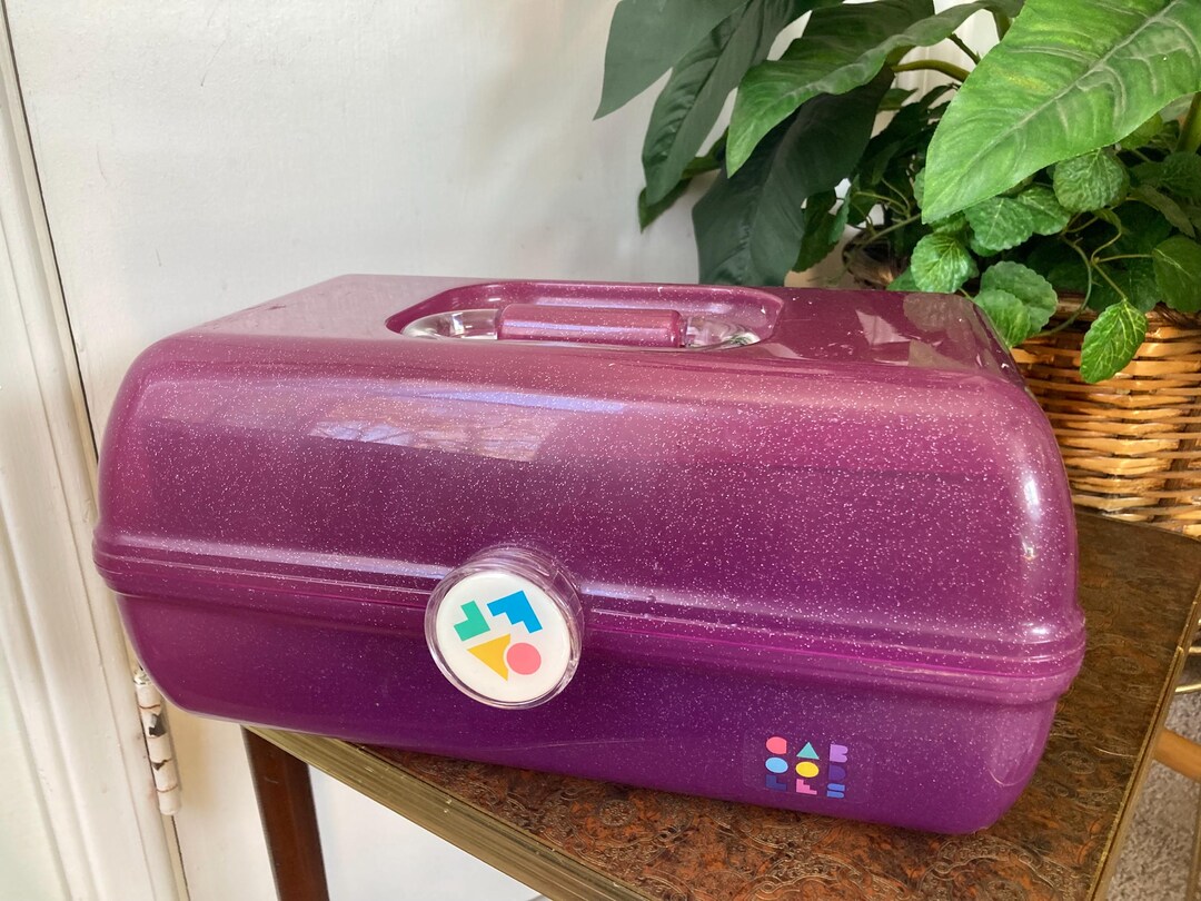 Purple Glitter Caboodles Box - Etsy
