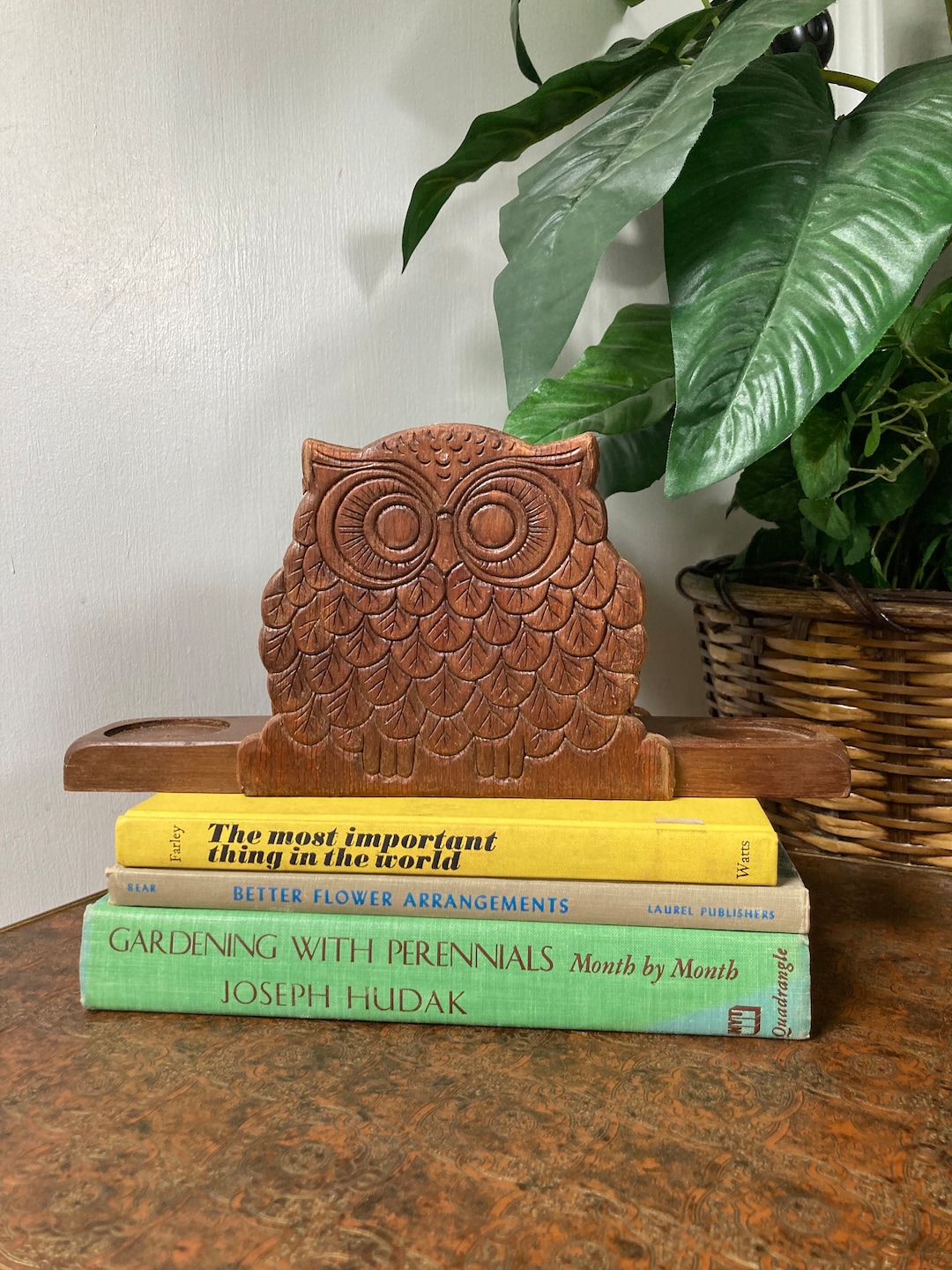 Wood Owl Napkin Holder - Etsy