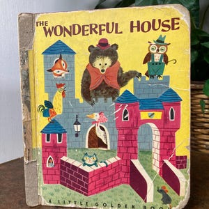 The House Little Golden Book, 1950 (as is Condition) - Etsy