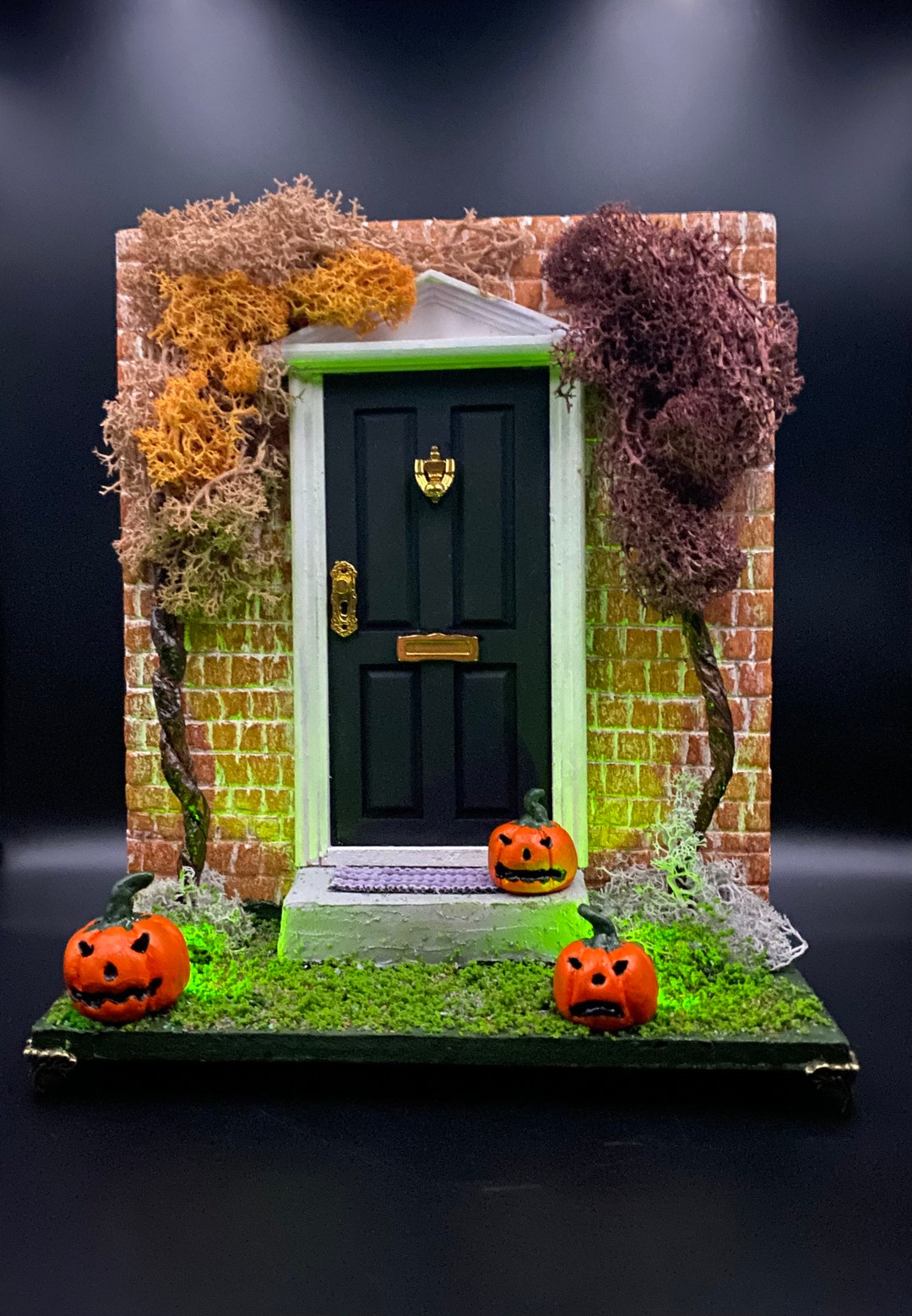 Halloween Door Entrance Diorama, Spooky Diorama - Etsy