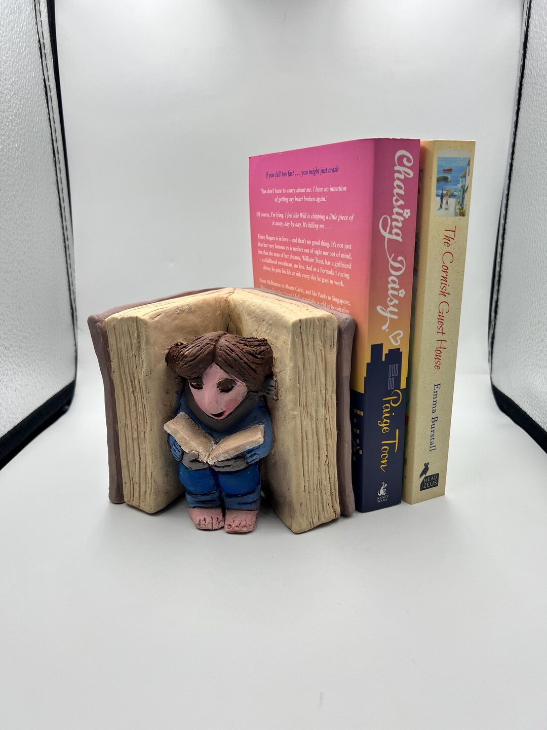 Terracotta, Clay, Book Bookends - Eco-friendly Modern Home - Office ...