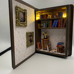 A Library Inside a Book Vol.2, Diorama - Etsy