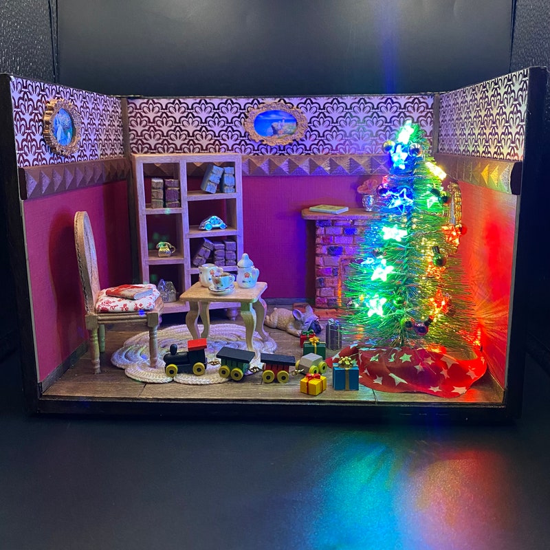 Christmas Diorama - Etsy