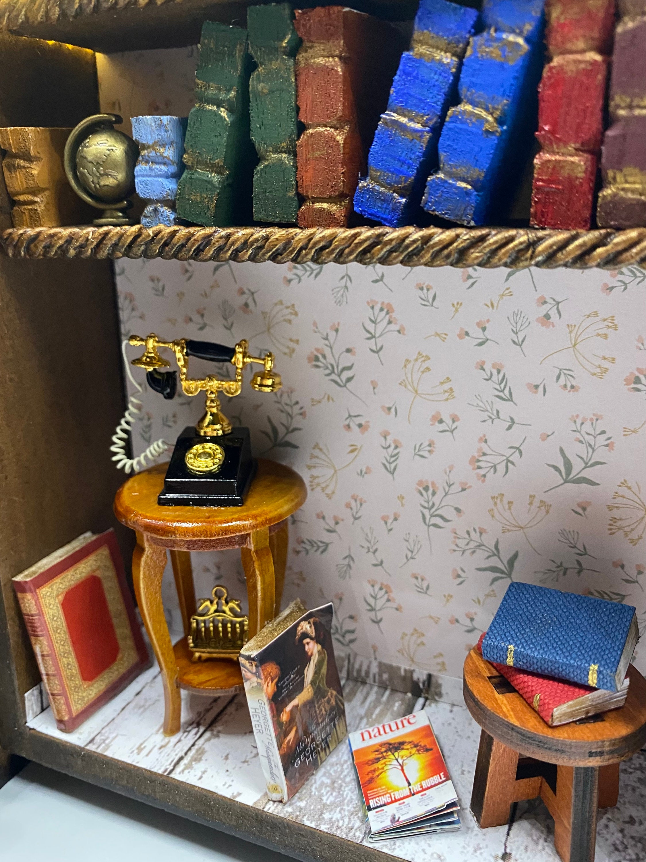A Library Inside a Book Vol.2, Diorama - Etsy