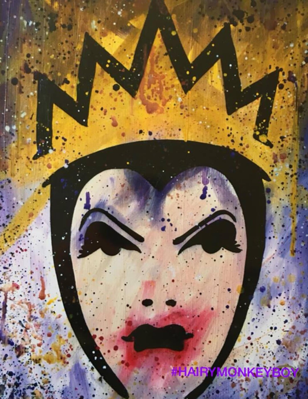 Evil Queen print - Etsy