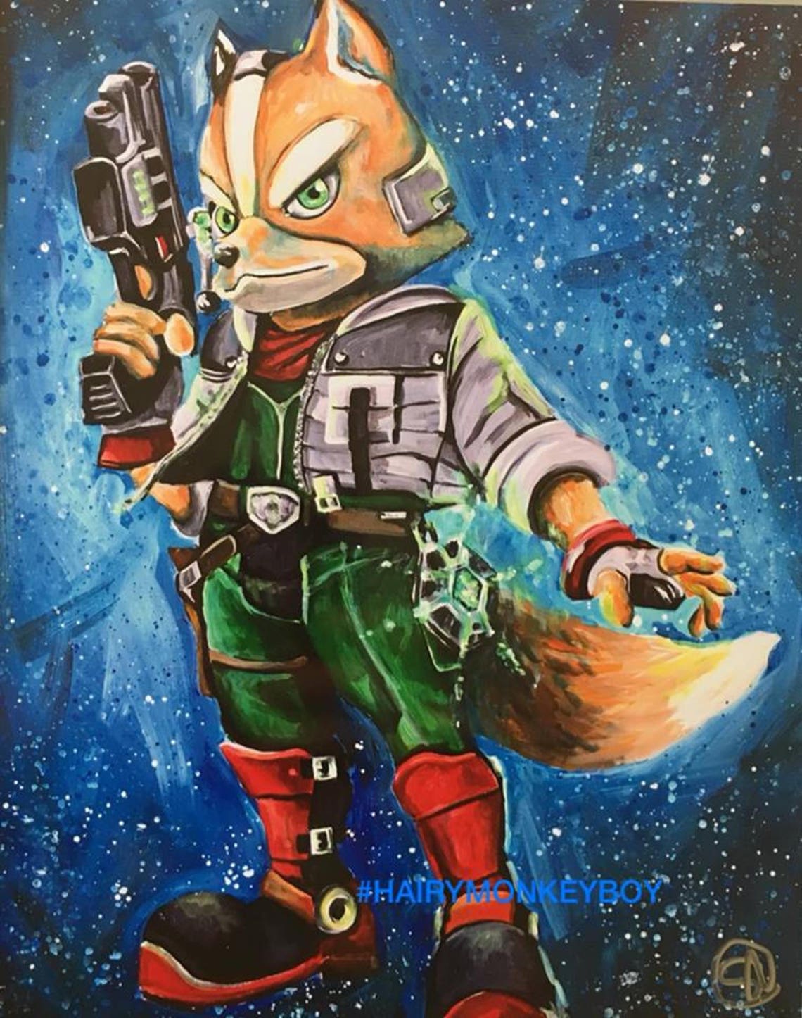 Star Fox (print) - Etsy