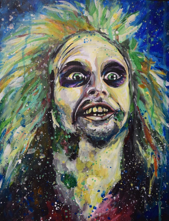 Beetlejuice print | Etsy