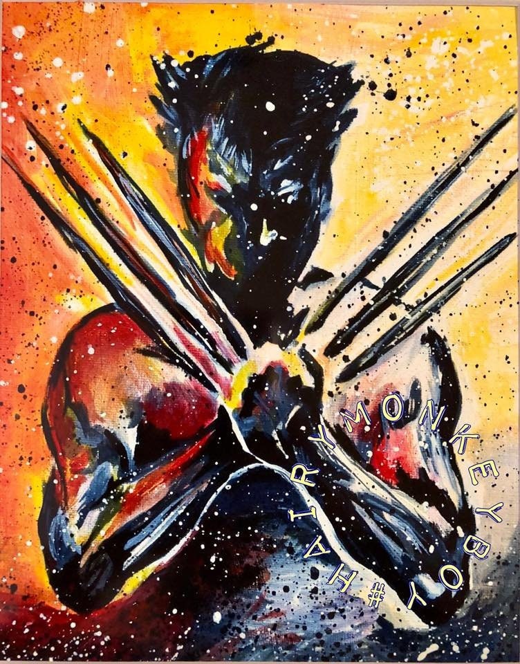 Wolverine print - Etsy