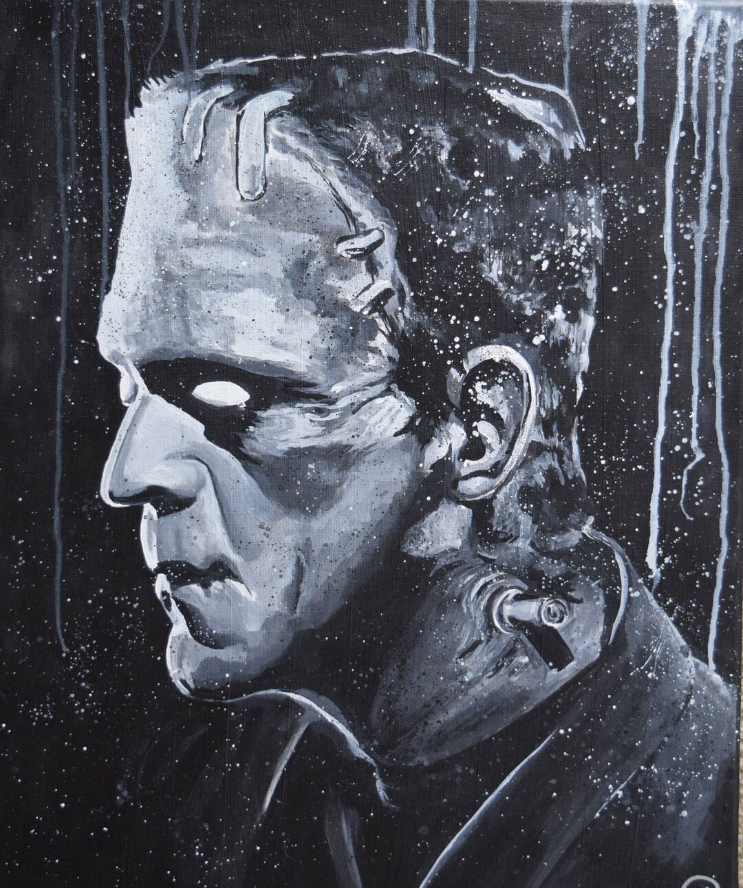 Frankenstein and Bride (prints) - Etsy