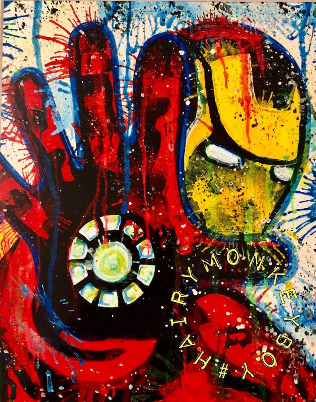 Iron Man (print) - Etsy