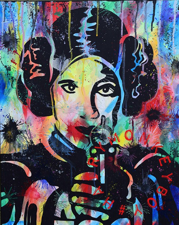 Princess Leia Print | Etsy