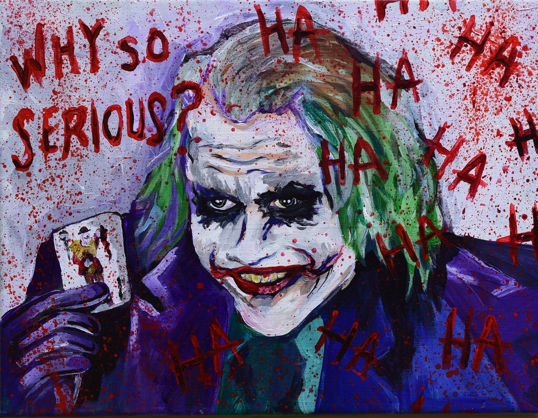 The Joker print - Etsy