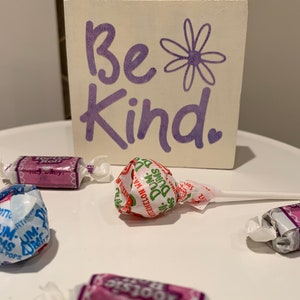 Tiered Tray Decorsmall Wood Signbe Kindchoose Love Not - Etsy