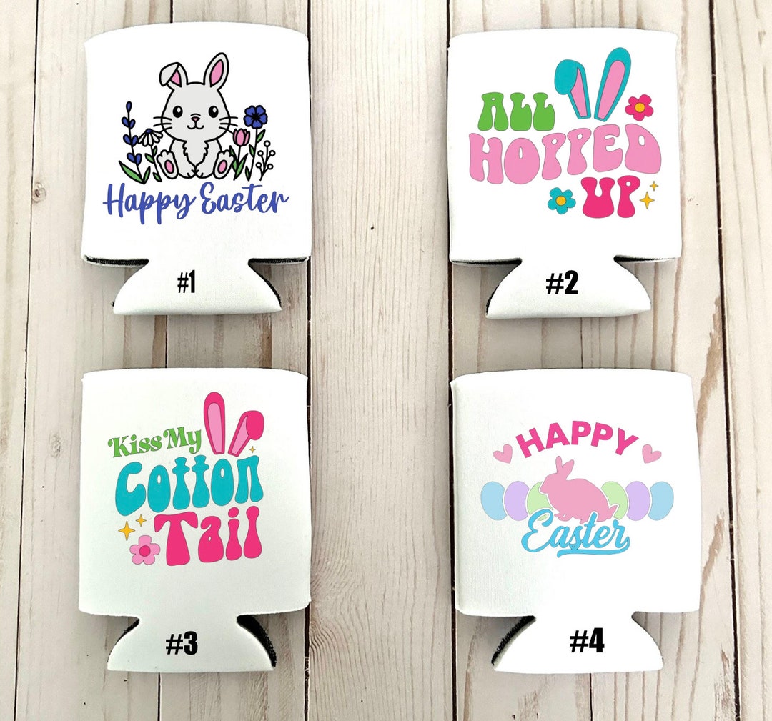 Easter Can Coolers Easter Party Favor Easter Party Gift Cute Custom ...