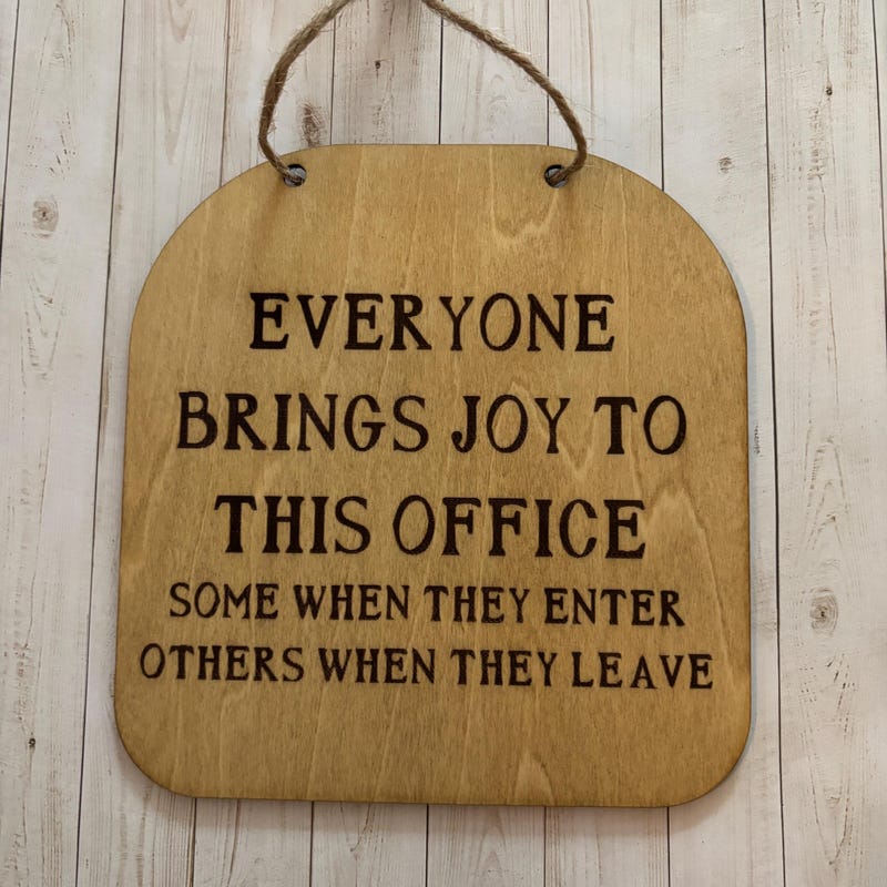 When to Work Sign - Etsy