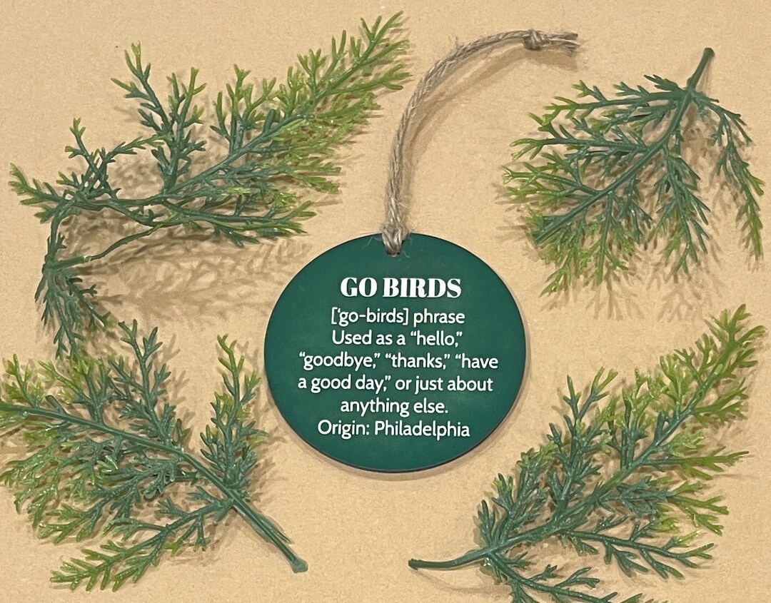 Philadelphia Eagles, Brotherly Love, Sports, Football, Tree, Ornament ...