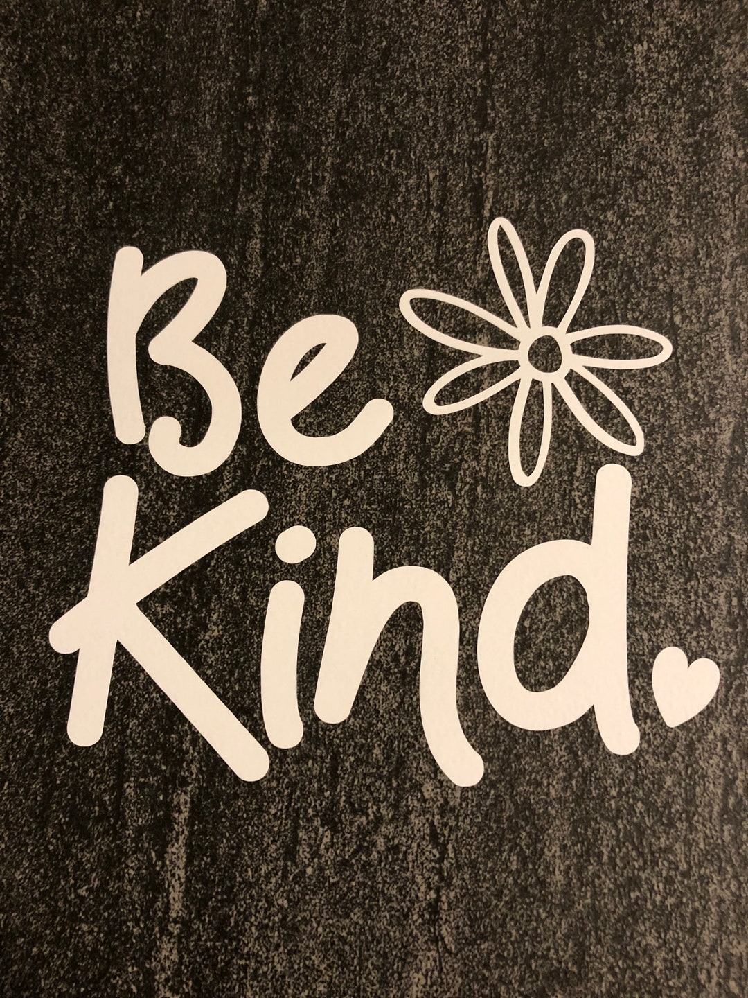 Vinyl Be Kind Decal, Decal, Be Kind, Car Decal, Water Bottle Decal ...