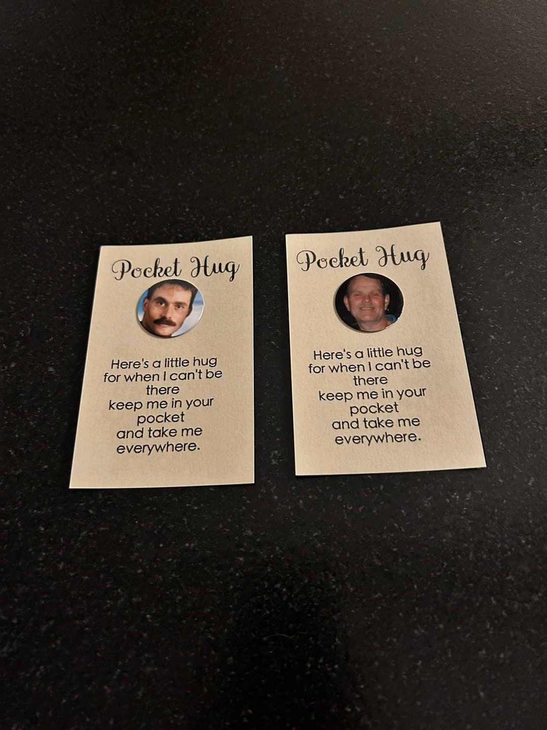 Personalized Photo Coin, Pet Memorial, Custom Pocket Hug~ Pet Memorial ...